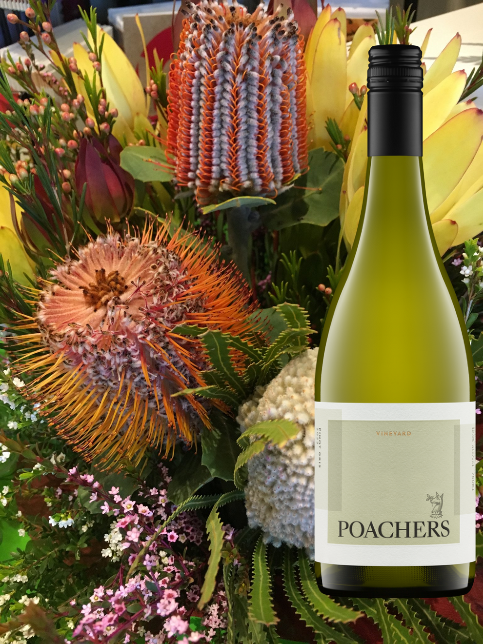Australian Native Blossoms & Pinot Gris – Blossoms of Canberra